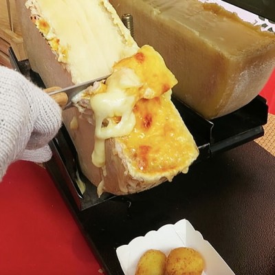 Raclette Cheese Live Food Station Singapore for Events