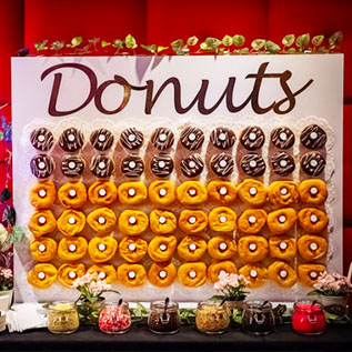 Premium Donut Wall for your next event - PartyMojo Singapore