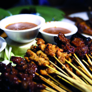 Grilled Satay Live Station Available for Rental | PartyMojo SG