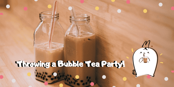 Throwing a Bubble Tea Themed Party? - PartyMojo Singapore