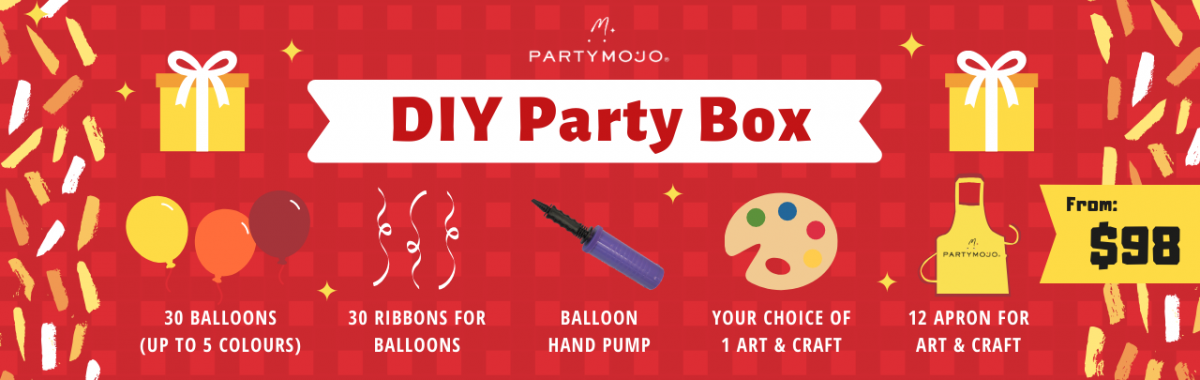 DIY Party Box - All-in-one Party Box for Parties at Home!