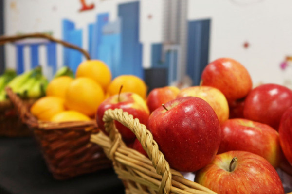 Whole Fruit & Fruit Cups Station - Healthier Choice Food Station