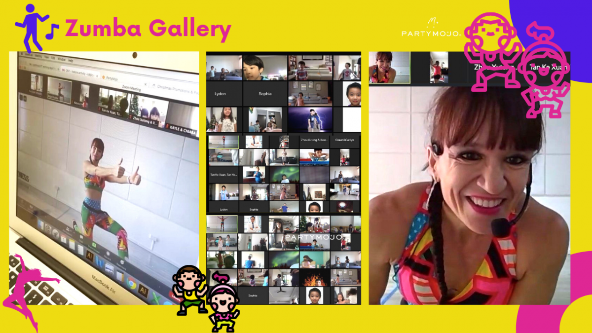 Virtual Zumba Class | Hosted by PartyMojo Instructor