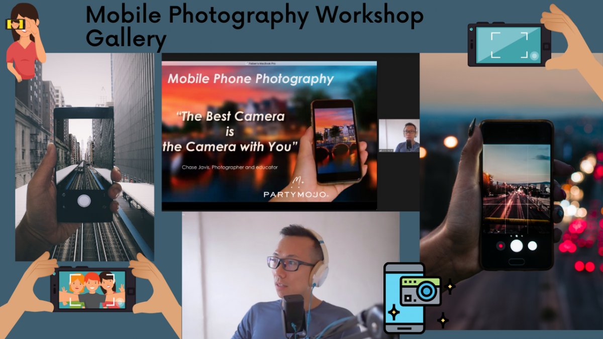 Virtual Mobile Photography Workshop | Hosted by PartyMojo