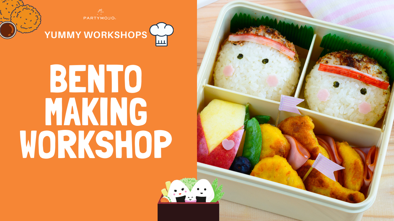 Virtual Bento Making Workshop | Hosted by PartyMojo