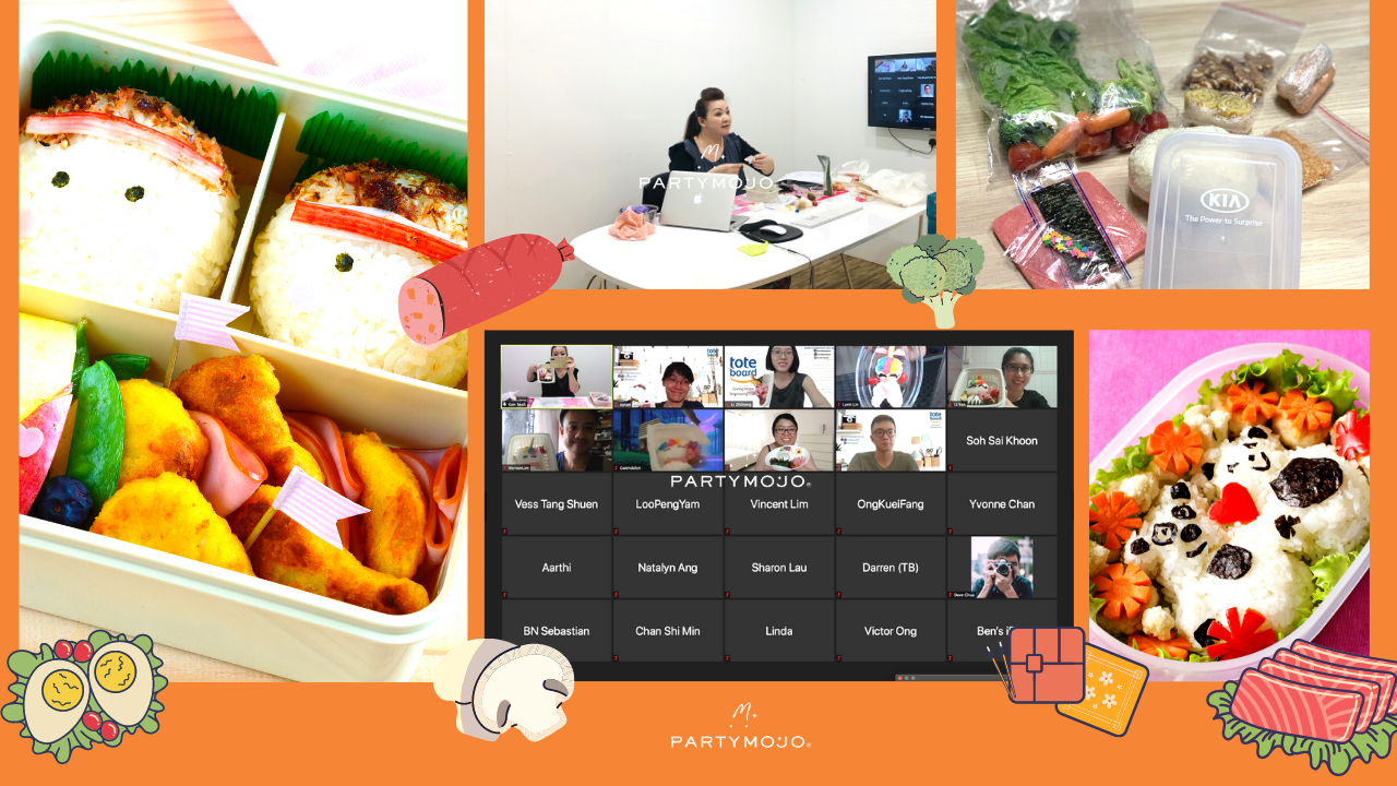 Virtual Bento Making Workshop | Hosted by PartyMojo