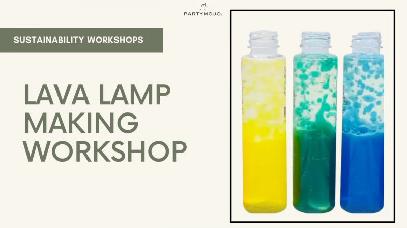 Virtual Lava Lamp Making Workshop | Hosted by PartyMojo
