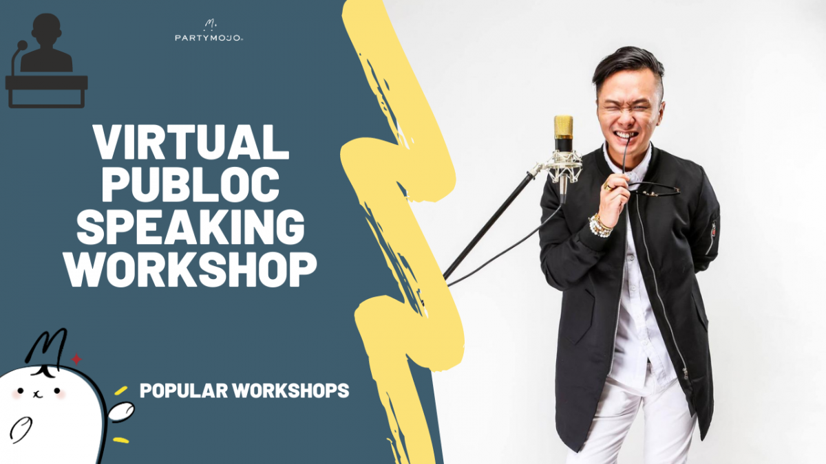 Virtual Public Speaking Workshop | Hosted by PartyMojo
