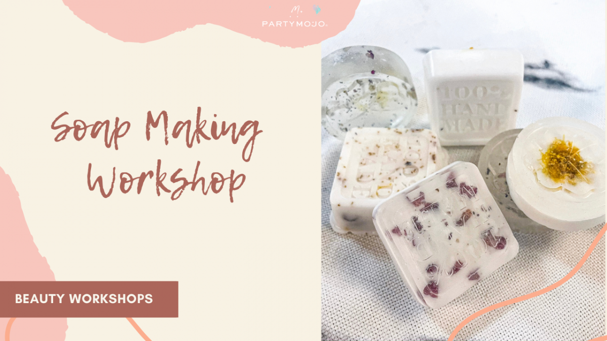 Virtual Soap Making Workshop | Hosted by PartyMojo Singapore