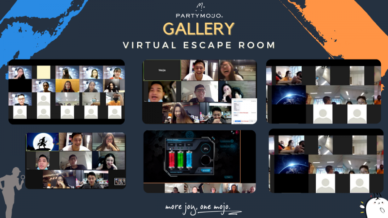 Virtual Escape Room Singapore | Hosted by PartyMojo