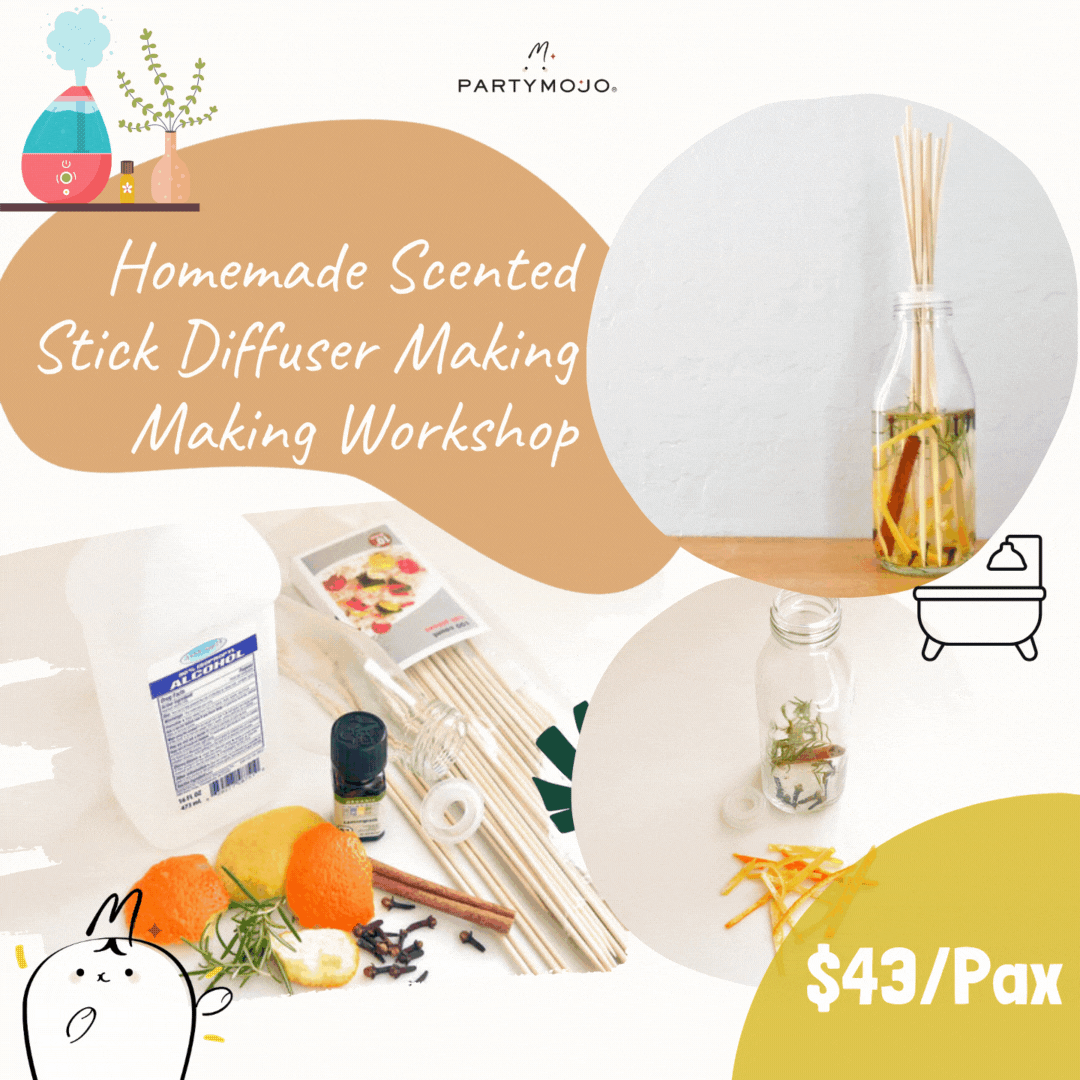 Virtual Scented Stick Diffuser Making Workshop | Hosted by PartyMojo
