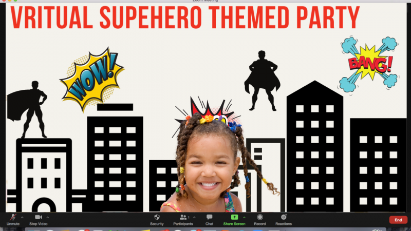 Customised Virtual Themed Birthday Packages - PartyMojo Singapore