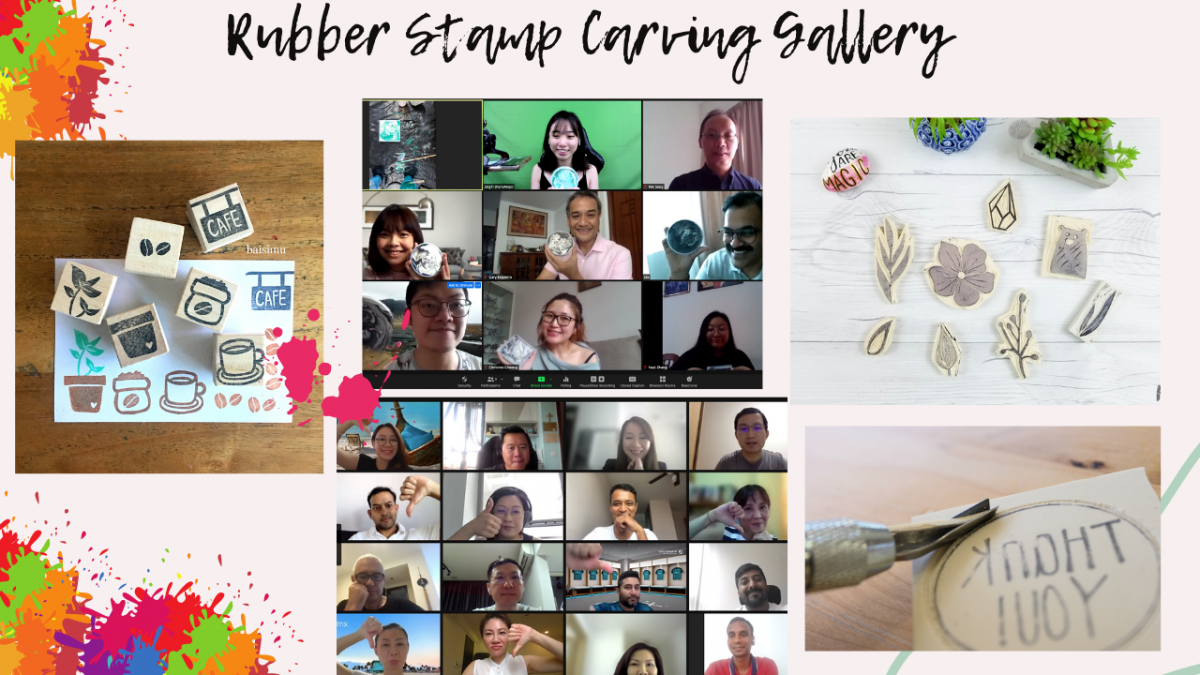 Virtual Rubber Stamp Carving Workshop | Hosted by PartyMojo