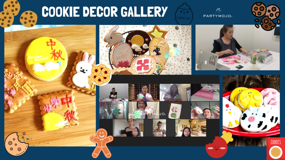 Virtual Cookie Decorating Icing Workshop | Hosted by PartyMojo