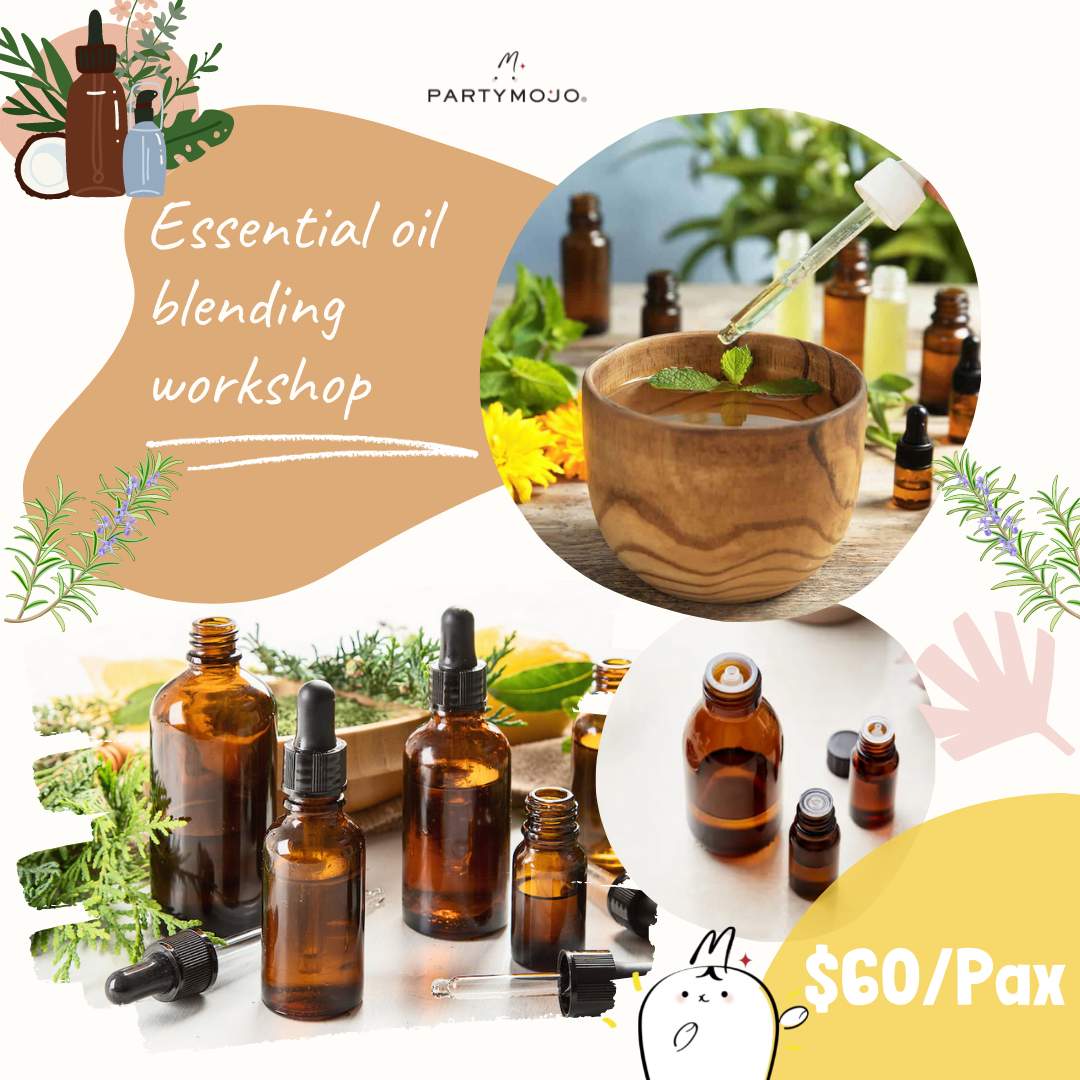 Virtual Essential Oil Blending Workshop | Hosted by PartyMojo