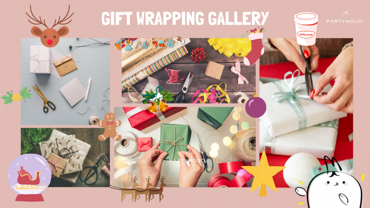 Virtual Christmas Gift Wrapping Workshop | Hosted by PartyMojo