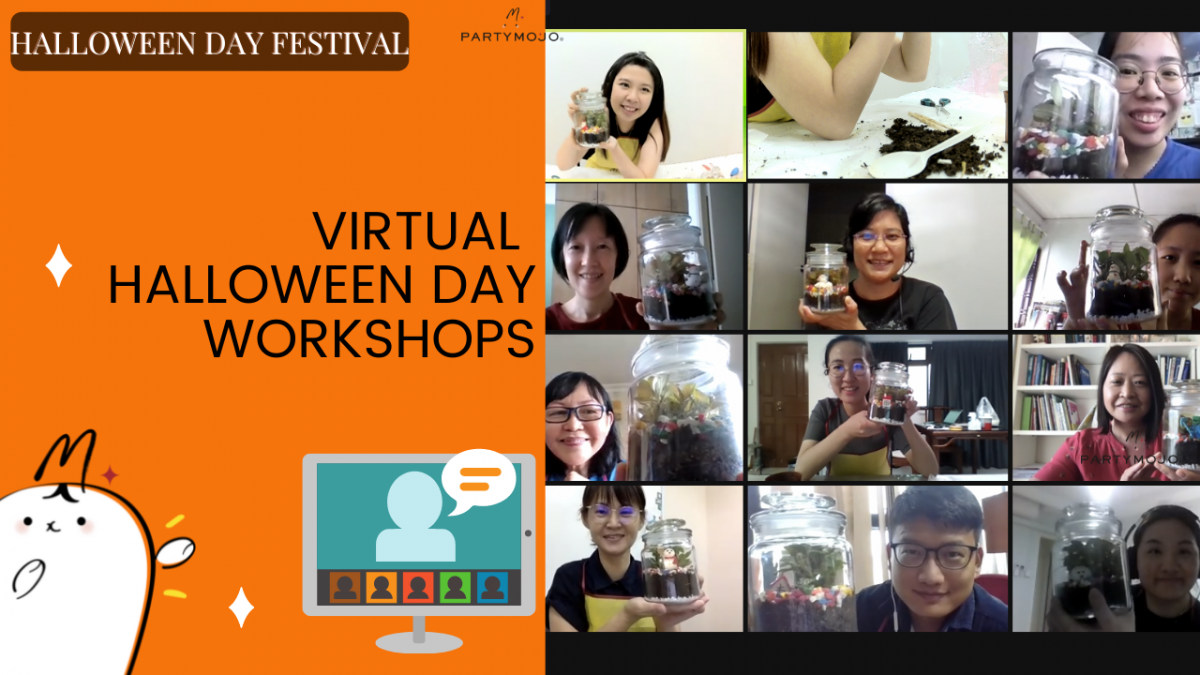 Virtual Halloween Day Event Promotions 2021 - Hosted by PartyMojo