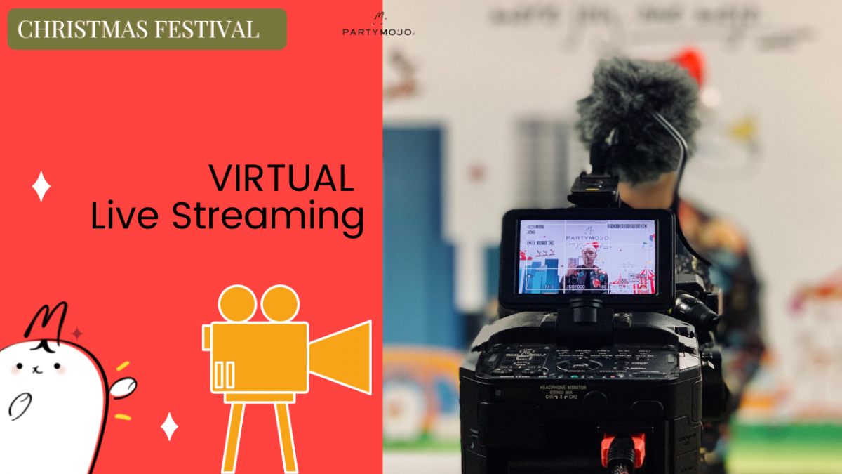 Virtual Christmas Event Promotions 2021 - Hosted by PartyMojo