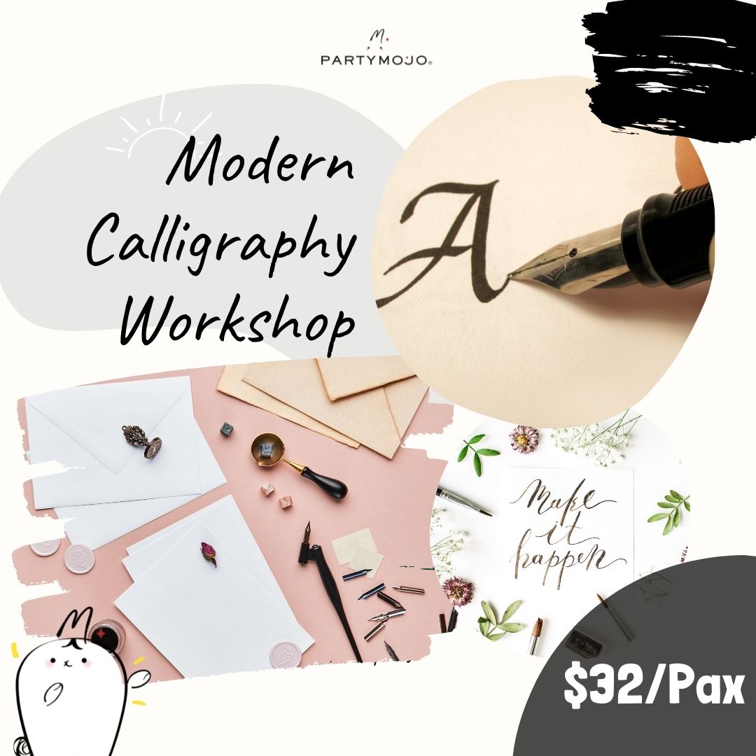 Virtual Modern CNY Calligraphy Workshop | Hosted by PartyMojo