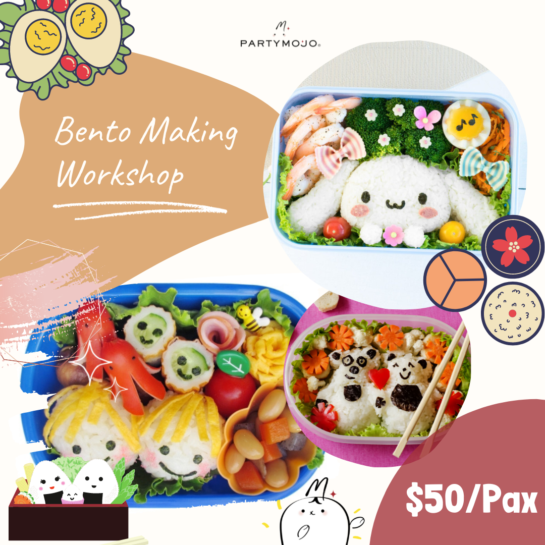 Virtual CNY Bento Making Workshop | Hosted by PartyMojo