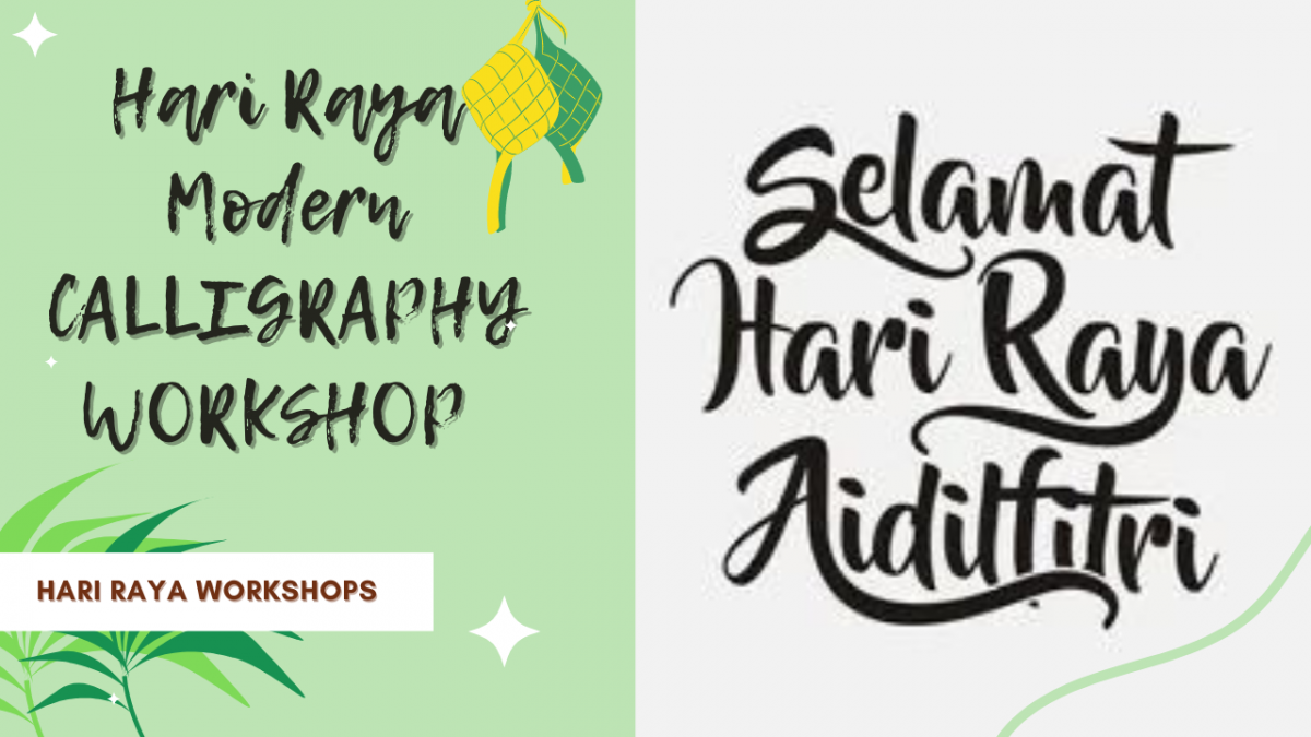 Hari Raya Arabic Calligraphy Workshop | Hosted by PartyMojo