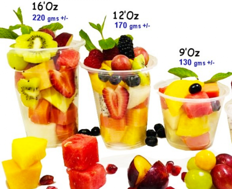 Fruit Cup Station | Yoghurt, Granolas Option Available