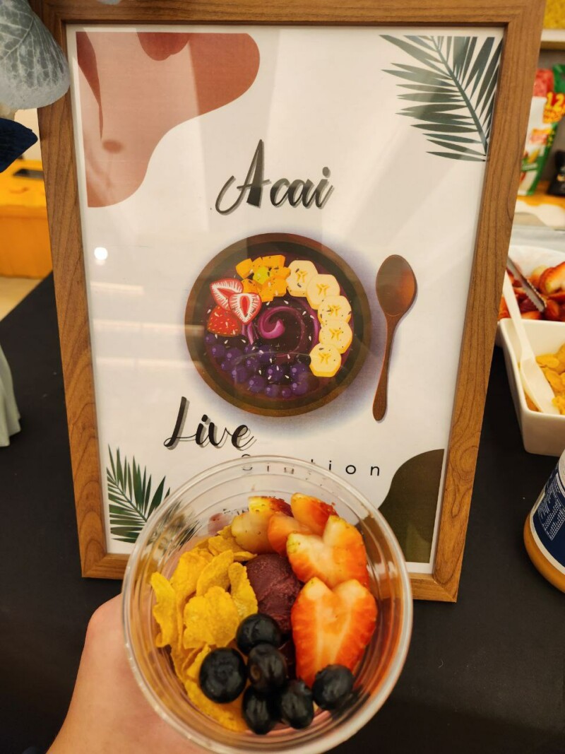 Acai Live Station for Events | The Healthier Option