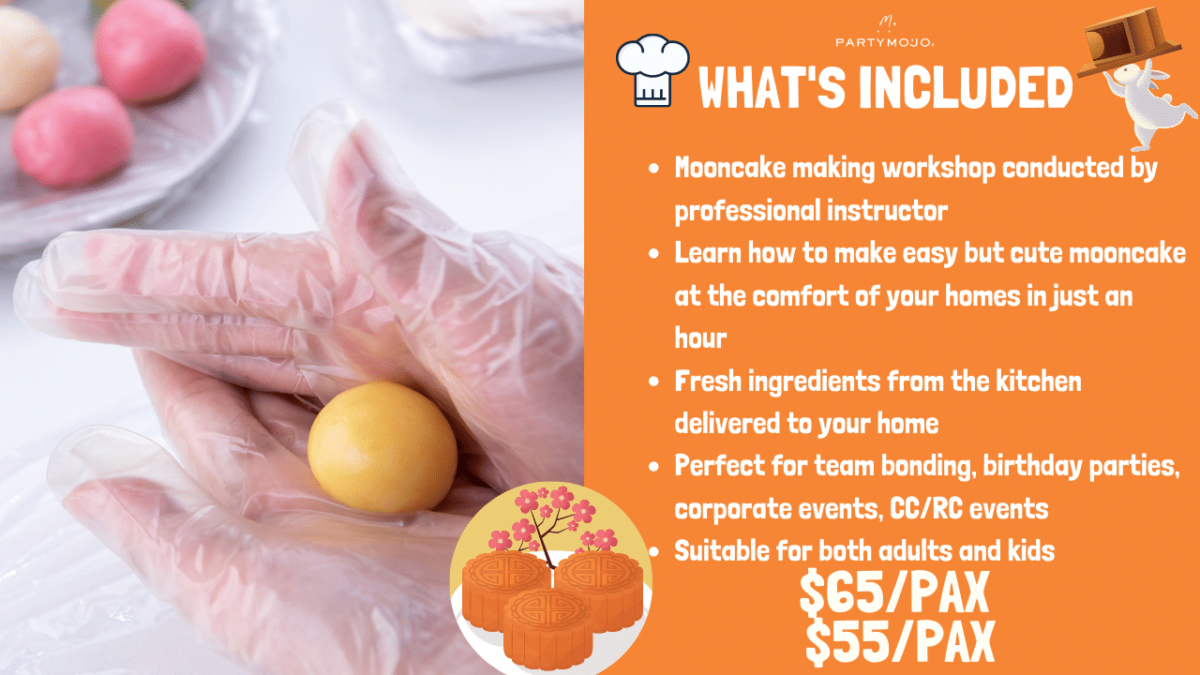 Mooncake Making Workshop | Hosted by PartyMojo
