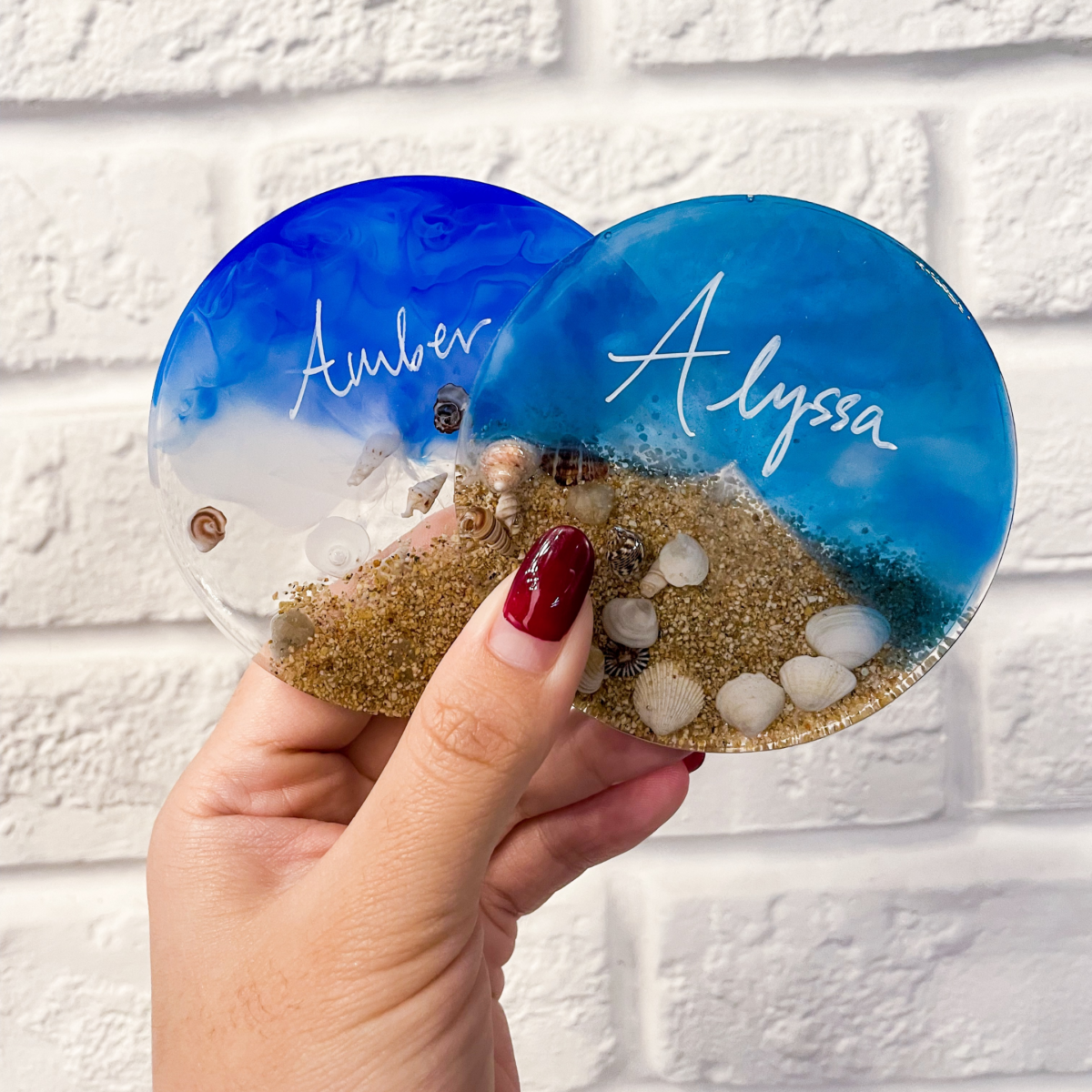Ocean Resin Coaster Making Workshop | Hosted by PartyMojo