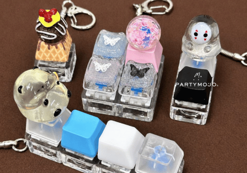 Customised Fidget Keyboard Keychains Singapore